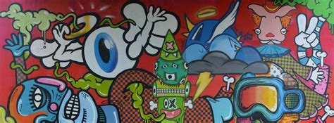 Graffiti Work Of Art Art Wall Drawing Free Image From