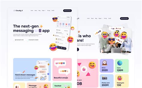 Tech App Webflow Template Cloudly X Brix Templates
