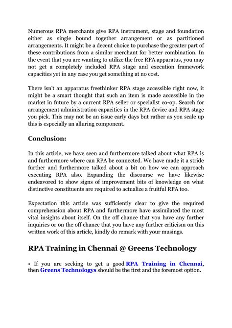 Rpa Architecture Pdf