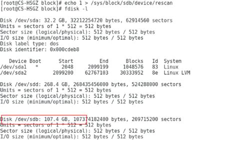 linux增加磁盘空间却没显示 linux扩容磁盘后看不到空间 csdn博客