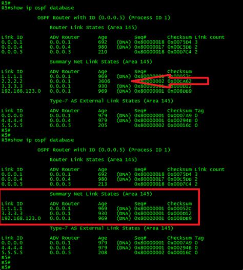 OSPF LSA Database Filtering And Flood Reduction R S Journey