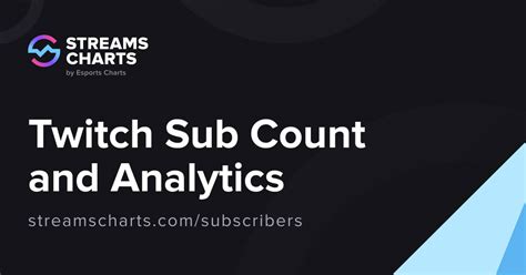 italian twitch sub count and analytics · streams charts