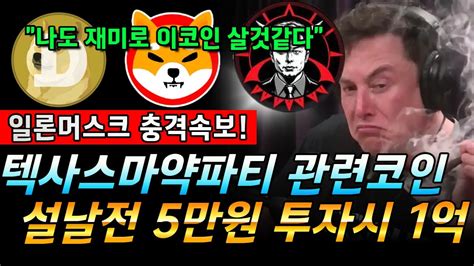 일론머스크 또 걸렸다 근데 왜 도지코인이 6만상승했지 지금 시바이누 코인과 함께 매수하는 이 코인 비트코인 이더리움 리플 도지코인 시바이누코인