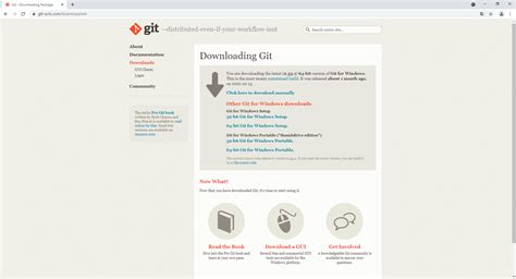 在 Windows 10 安裝 Git GitBook