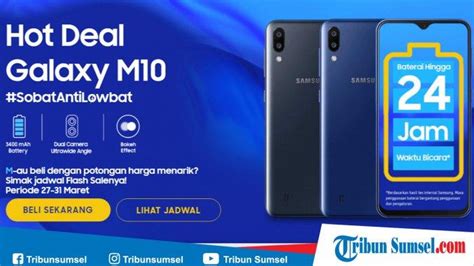 Harga Samsung Galaxy M Tahun Beserta Spesifikasi Hp Android Jutaan Terbaik
