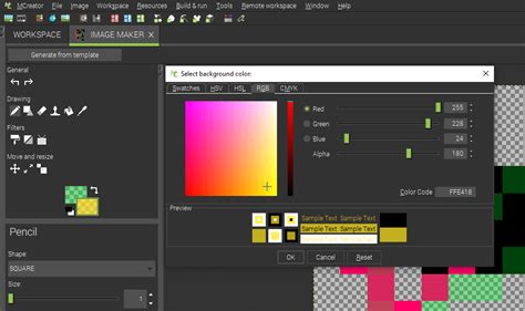 mcreator 2021 2 will be adding some improvements to the image editor