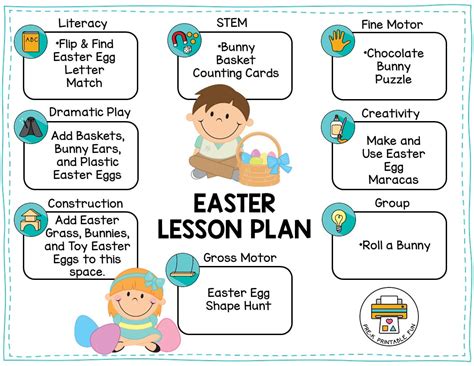 Preschool Easter Lesson Planning Ideas Pre K Printable Fun