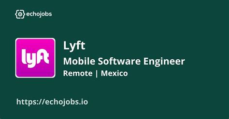 Lyft Is Hiring Mobile Software Engineer Ios Mexico Remote Swift Api Rrustjob