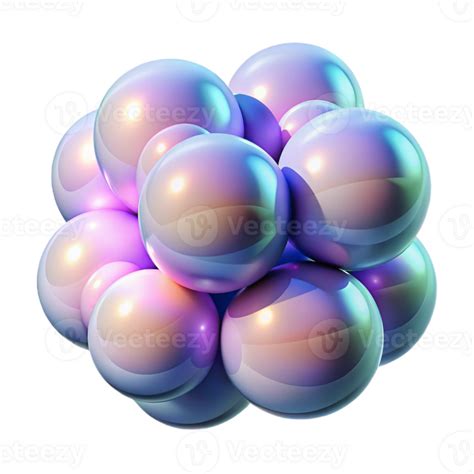 Magnificent Artistic A Field Of Translucent Overlapping Orbs Authentic 57893791 Png