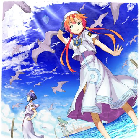 Mizunashi Akari Alice Carroll And Aika Granzchesta Aria Drawn By Tomitayaki Danbooru