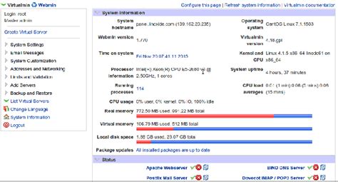 Cara Menginstall Virtualmin Control Panel Di Centos Mirip Geeks