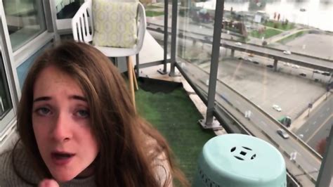 Slut Sucks And Gets Fucked On The Balcony