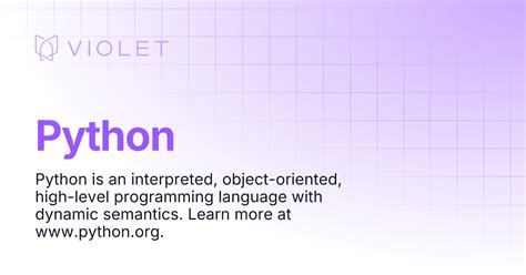 Python VIOLET