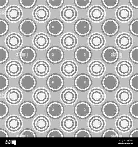 Abstract Seamless Circle Pattern Background Design Colored Vector