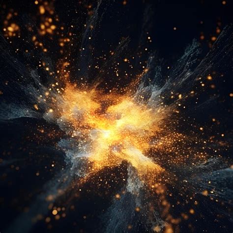 Premium Ai Image Enhance Your Digital Space With Mesmerizing Abstract Particle Backgrounds