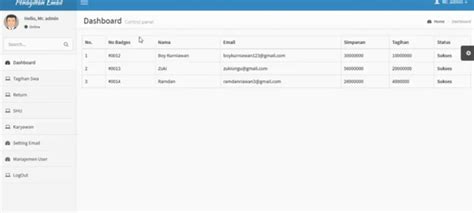 Source Code Kirim Email Php