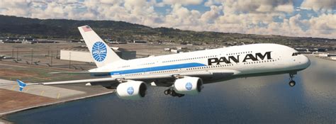 Fbw A380x Pan Am Fictional Requested For Microsoft Flight Simulator Msfs