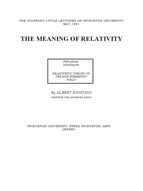 the meaning of relativity pdf tensor euclidean vector