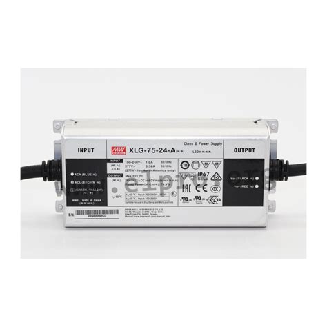 XLG-75-L Mean Well LED drivers, 75W - elpro Elektronik