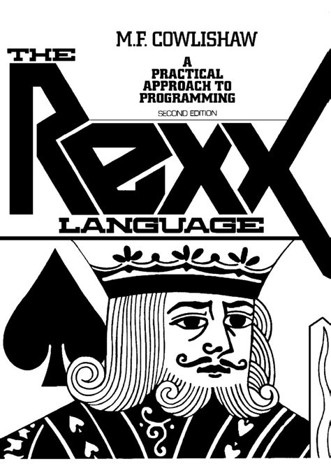 The Rexx Language A Practical Approach To Programming 9780137806515