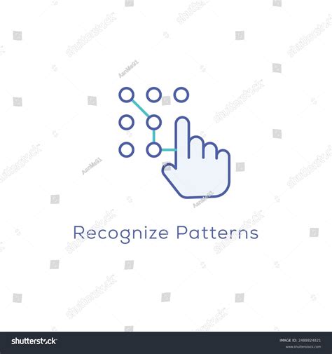 Machine Learning Cyber Security Icons Stock Vector Royalty Free
