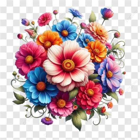 검은 배경에 화려한 꽃다발 검은 배경에 화려한 꽃다발 잎 식물 자연 꽃다발 Png 일러스트 및 이미지 에 대한 무료 다운로드 Pngtree