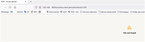 No Documents No Access After GLPI Update Issue Glpi Project Glpi GitHub