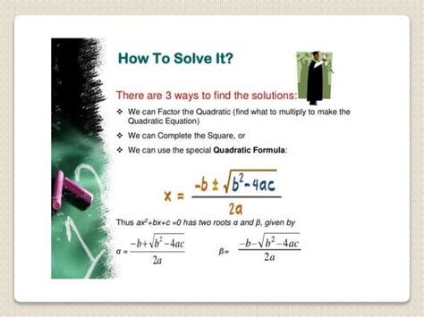 Quardratic Equation Ppt