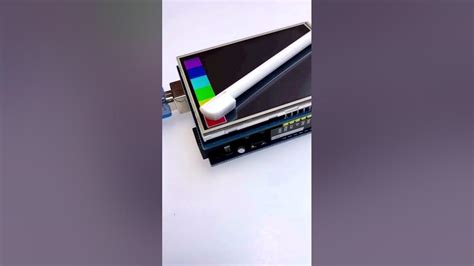 Incredible Arduino Touchscreen Project With Amazing Artwork Youtube