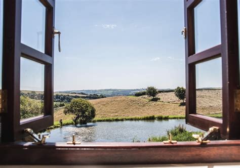 Premium Photo Open Windows In The Countryside