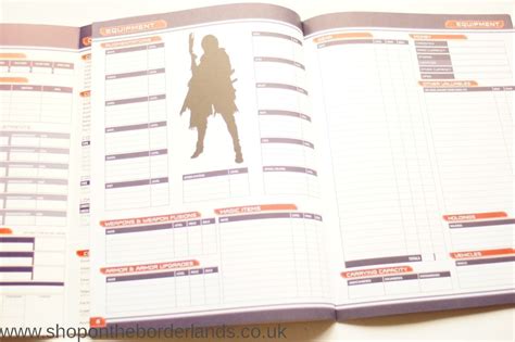 Player Character Folio Accessory For Starfinder The Shop On The