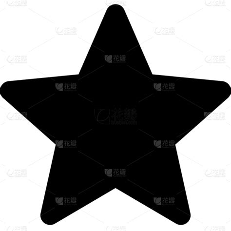 通用扁平风五角星矢量图图标贴纸元素素材