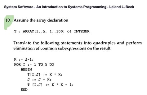 system software an introduction to systems