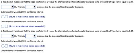 given the simple regression model y β0 β1x and the