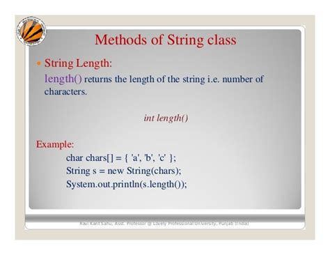 string handling string class