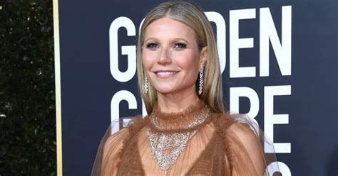 Gwyneth Paltrow Oozes Sex Appeal In See Through Dress At 2020 Golden