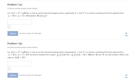 Solved Problem A Points Possible Graded Results Chegg