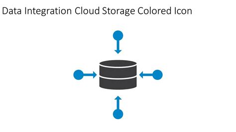 Data Integration Cloud Storage Colored Icon In Powerpoint Pptx Png And Editable Eps Format PPT