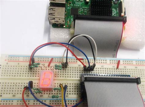Raspberry Pi 7 Segment Display Interfacing Using Python Programming
