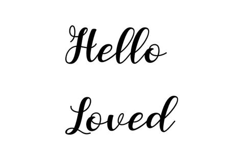 Hello Loved Font Free Font Download