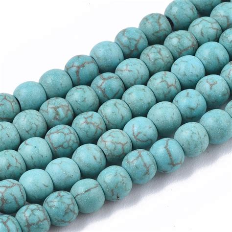 Imitation Turquoise Bead Teal Beads Riverside Beads