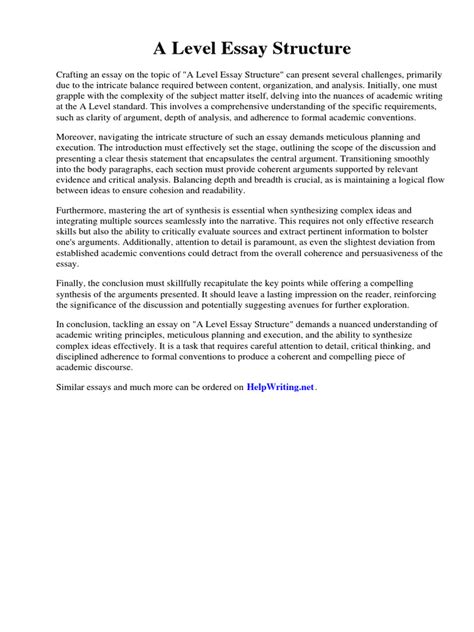A Level Essay Structure Pdf Security Hacker Macbeth