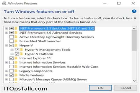 The Detailed Process Of Activating Hyper V On Windows 10