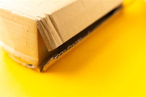 Premium Photo Long Corrugated Fiberboard Box Side View