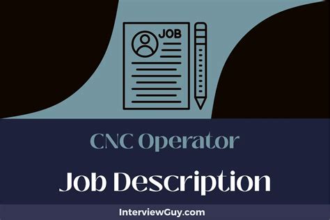 Cnc Operator Job Description Updated For 2025