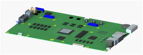 Circuit Board Solidworks Printed Circuit Board Hd Png Download Kindpng