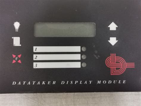 Used Data Taker Pmd 01 Display Module Sn 26672 Orbit Surplus