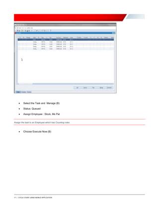 Counting Cycle Count Using Mobile Application PDF