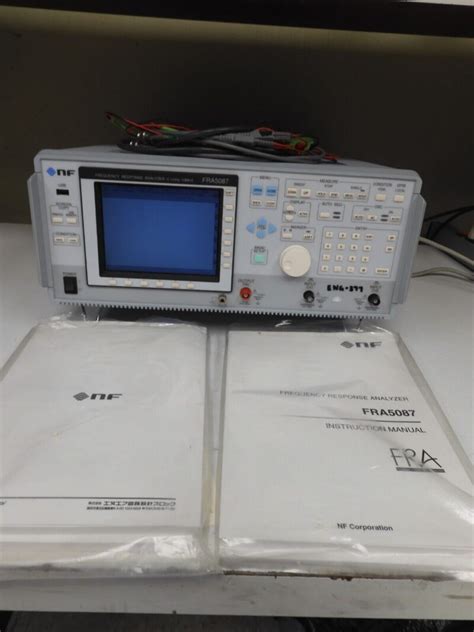 frequency response analyzer bullseye calibration