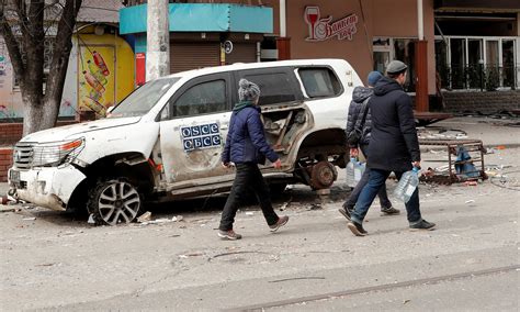 欧安组织对俄罗斯在乌克兰侵犯人权的行为进行调查 infobae